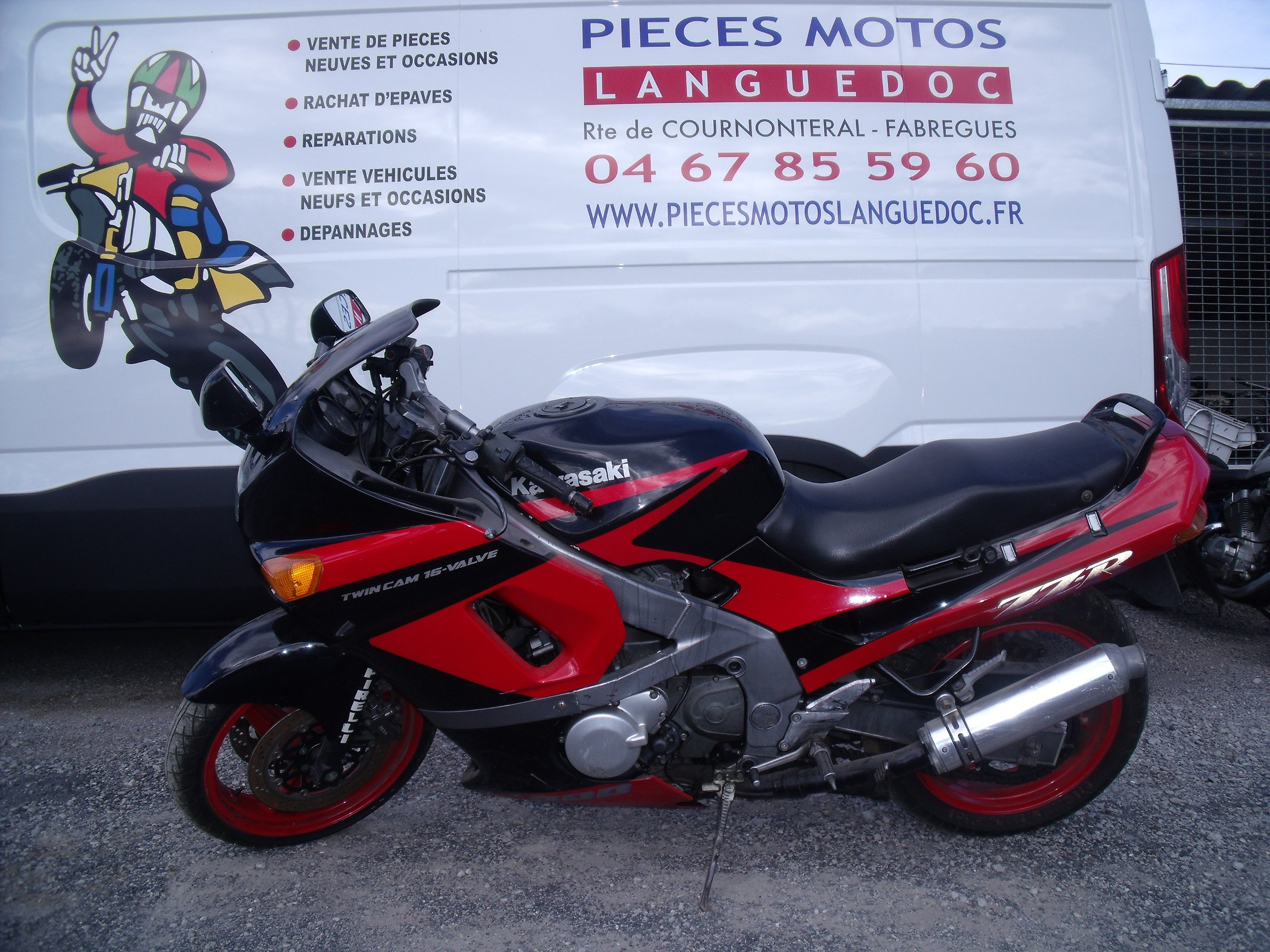 KAWASAKI 600 ZZR 1994 - Pièces moto Languedoc
